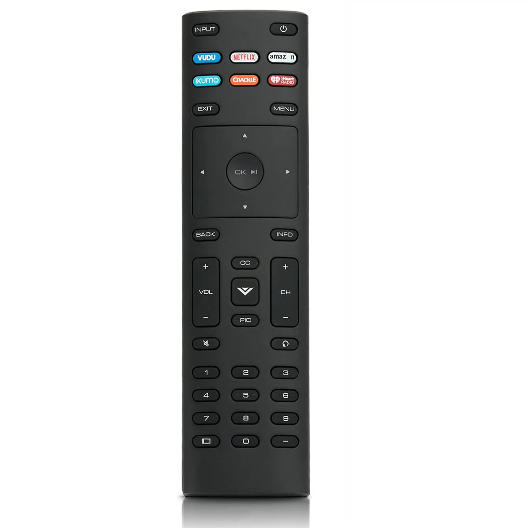 Replacement Remote Control XRT136 Applicable for Vizio TV D32h-F4 D43fx-F4 D65x-G4 PQ65-F1 V505-G9 D40f-G9 D50x-G9 D24h-G9 D55X-G1 V405-G9 D32H-G9