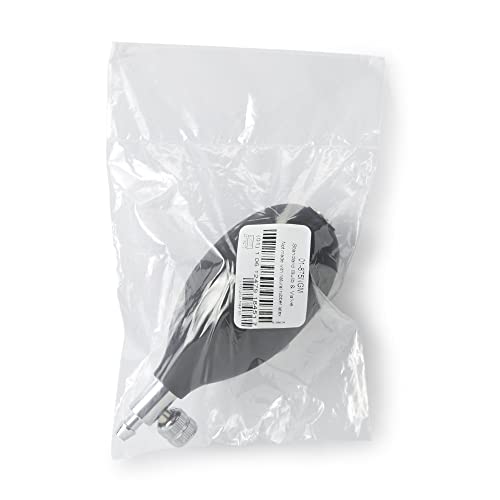 McKesson Standard Blood Pressure Inflation Bulb and Valve, Black - for use with Most Aneroid Sphygmomanometers, 1 Count