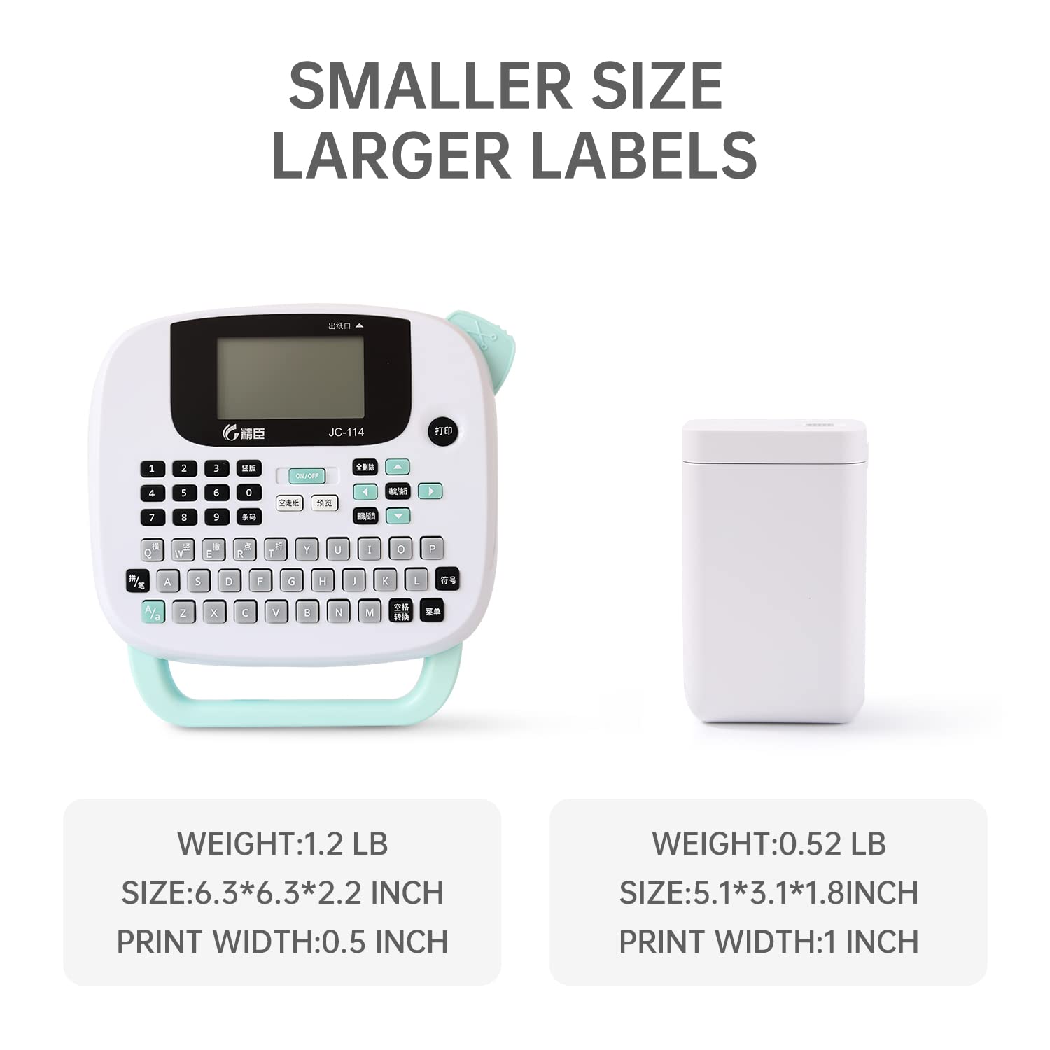 Label Maker Machine with Tape NIIMBOT D101 Label Printer 0.5 to 1 Inch Wide Wireless Connection Multiple Templates Available for Phone Pad Easy to Use Office Home Organization USB Rechargeable