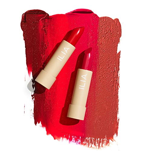 ILIA - Color Block Lipstick | Non-Toxic, Vegan, Cruelty-Free, Clean Makeup (Flame)