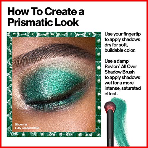 Eyeshadow Palette by Revlon, So Fierce Prismatic Eye Makeup, Ultra Creamy Pigmented in Blendable Matte & Pearl Finishes, 961 That's A Dub, 0.21 Oz