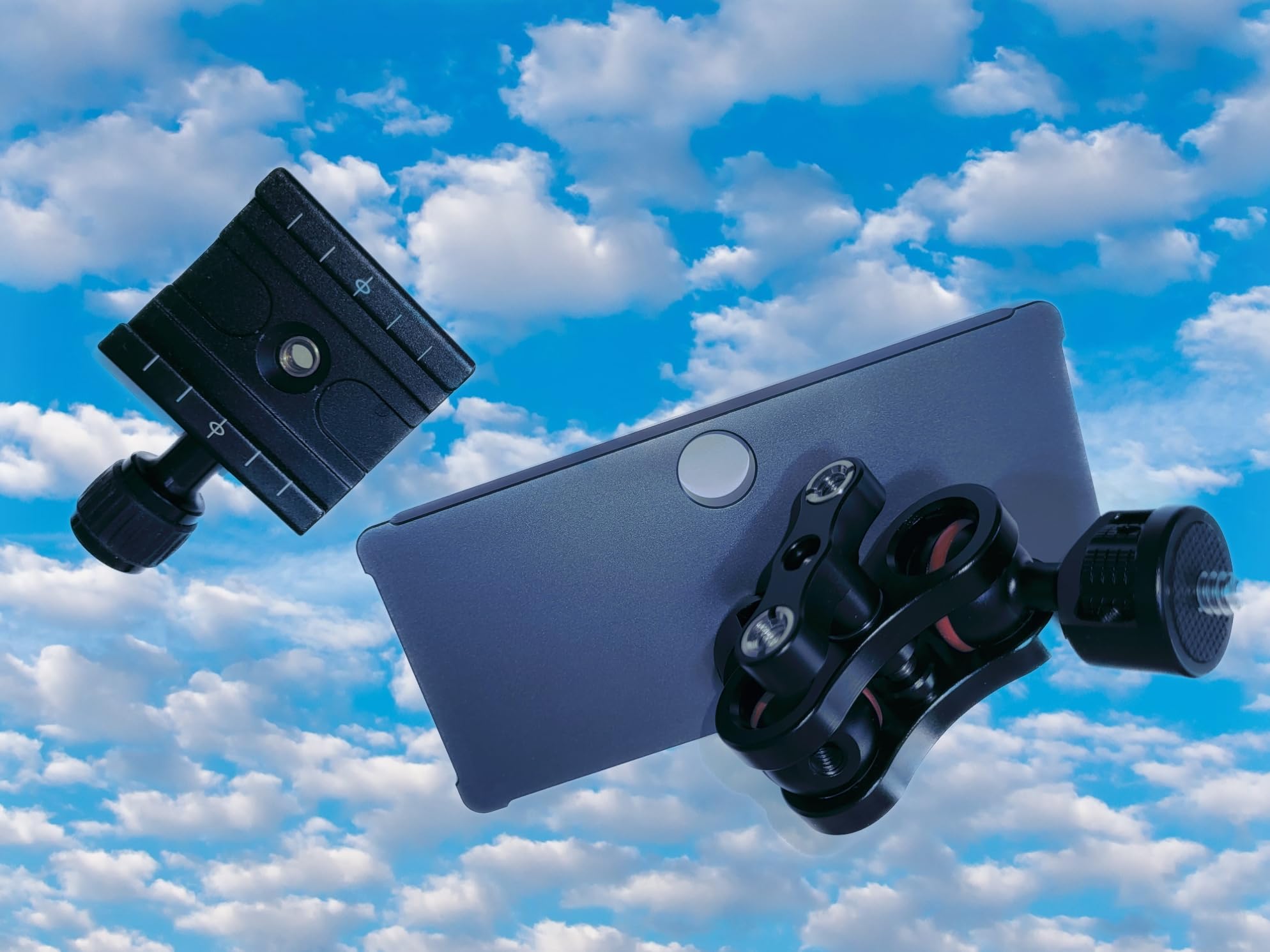 2600 Nit Tablet, Ultra Bright Video, Phone, GPS, Hand Held Computer, Waterproof, Rugged mounting Stand, Versatile Positioning Post, Capacitive Pen, and Positioning Level for Tripod use(Black)