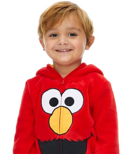 Sesame Street Elmo Infant Baby Boys Zip-Up Costume Hoodie Elmo 18-24 Months