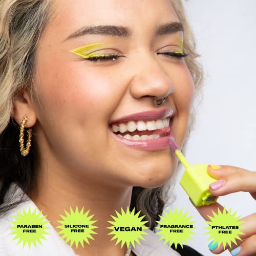 Youthforia Dewy Gloss - Hydrating and Nourishing Lip Gloss, High Shine, Lip Oil - 09 Play With Fire