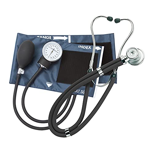 McKesson Blood Pressure Kit with Sprague Stethoscope and Aneroid Sphygmomanometer, 1 Count