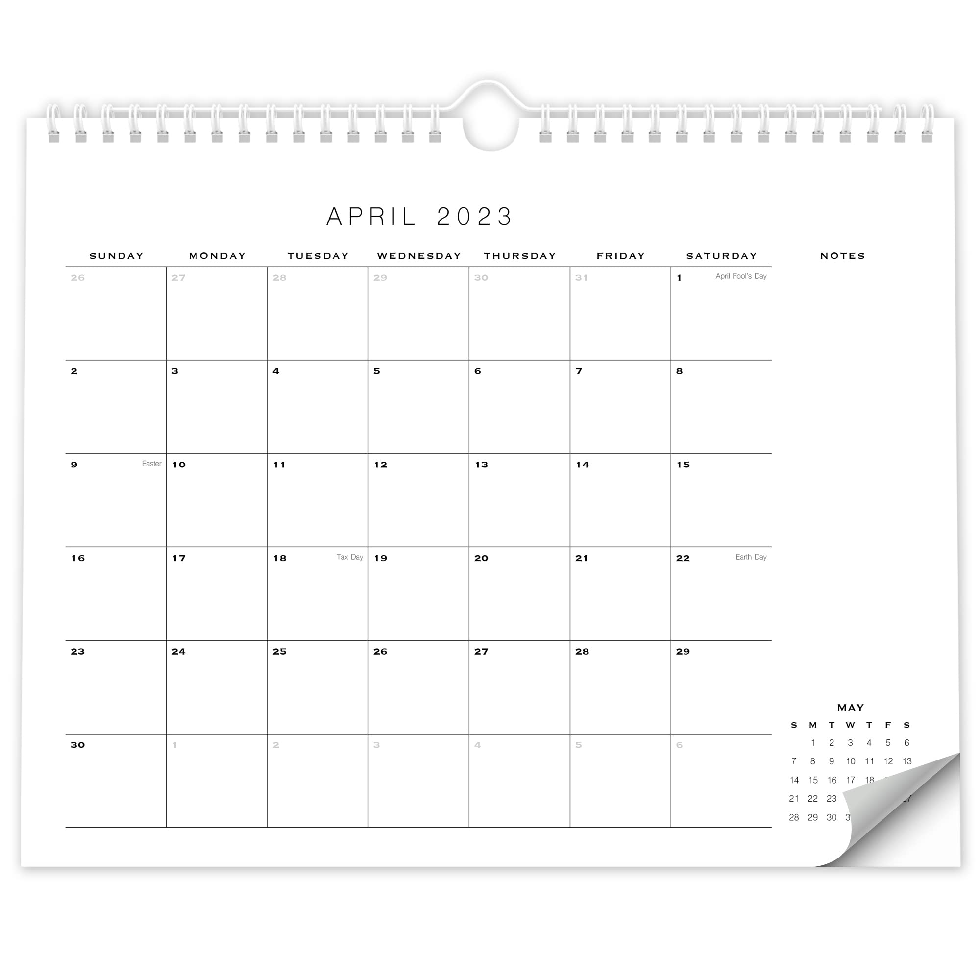 Aesthetic 2023 Wall Calendar - The Perfect Monthly Calendar for Easy Planning - Beautiful Calendar Decor to Enhance Your Kitchen or Office