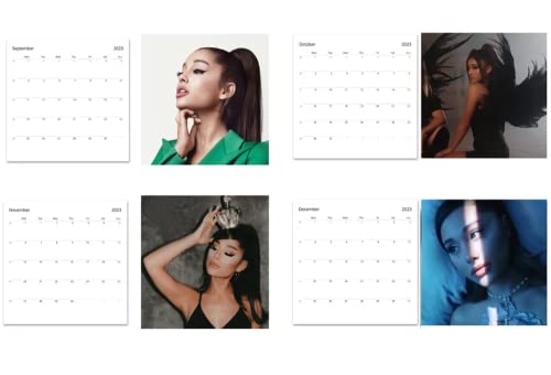 2023 Ariana Calendar Gr%an Celebrity Wall Calendar 2023 Calendars Gift for Daughter