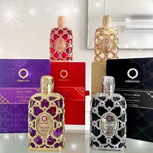 Orientica Amber Rouge for Women Eau de Parfum Spray, 2.7 Ounce (Luxury Collection)