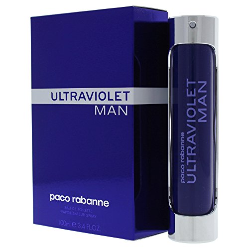 Ultraviolet By Paco Rabanne For Men. Eau De Toilette Spray 3.4 Ounces