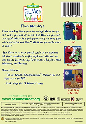 Sesame Street: Elmo's World - Elmo Wonders [DVD]