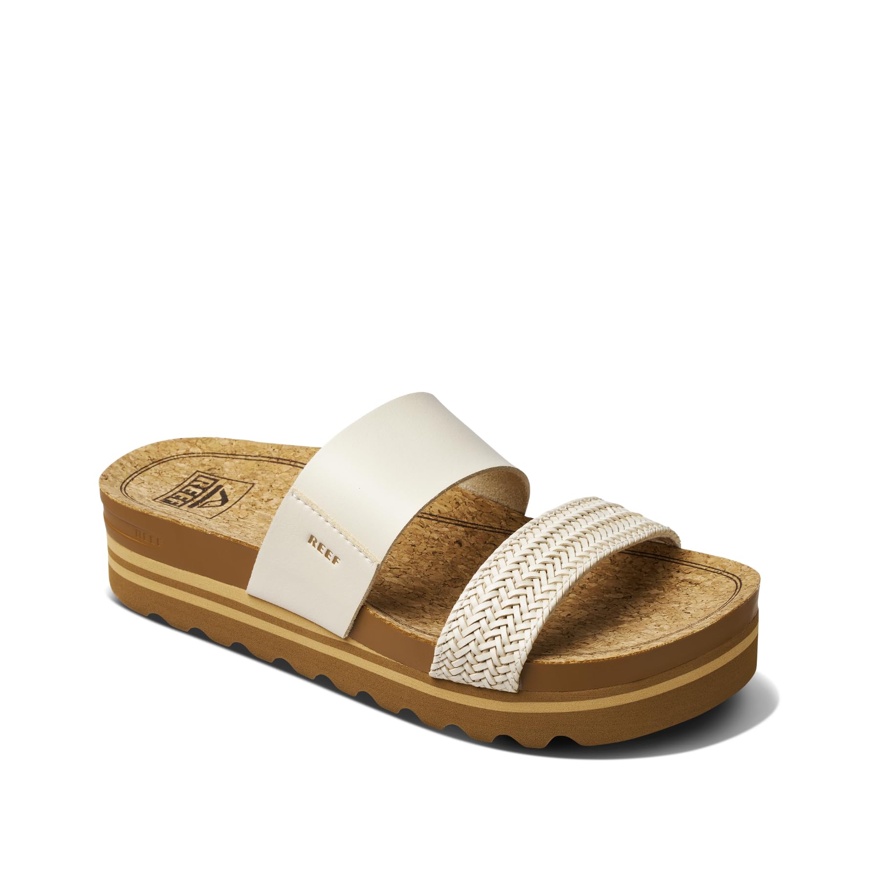 Reef Women's Cushion Vista Hi Sandal, Vintage, 6