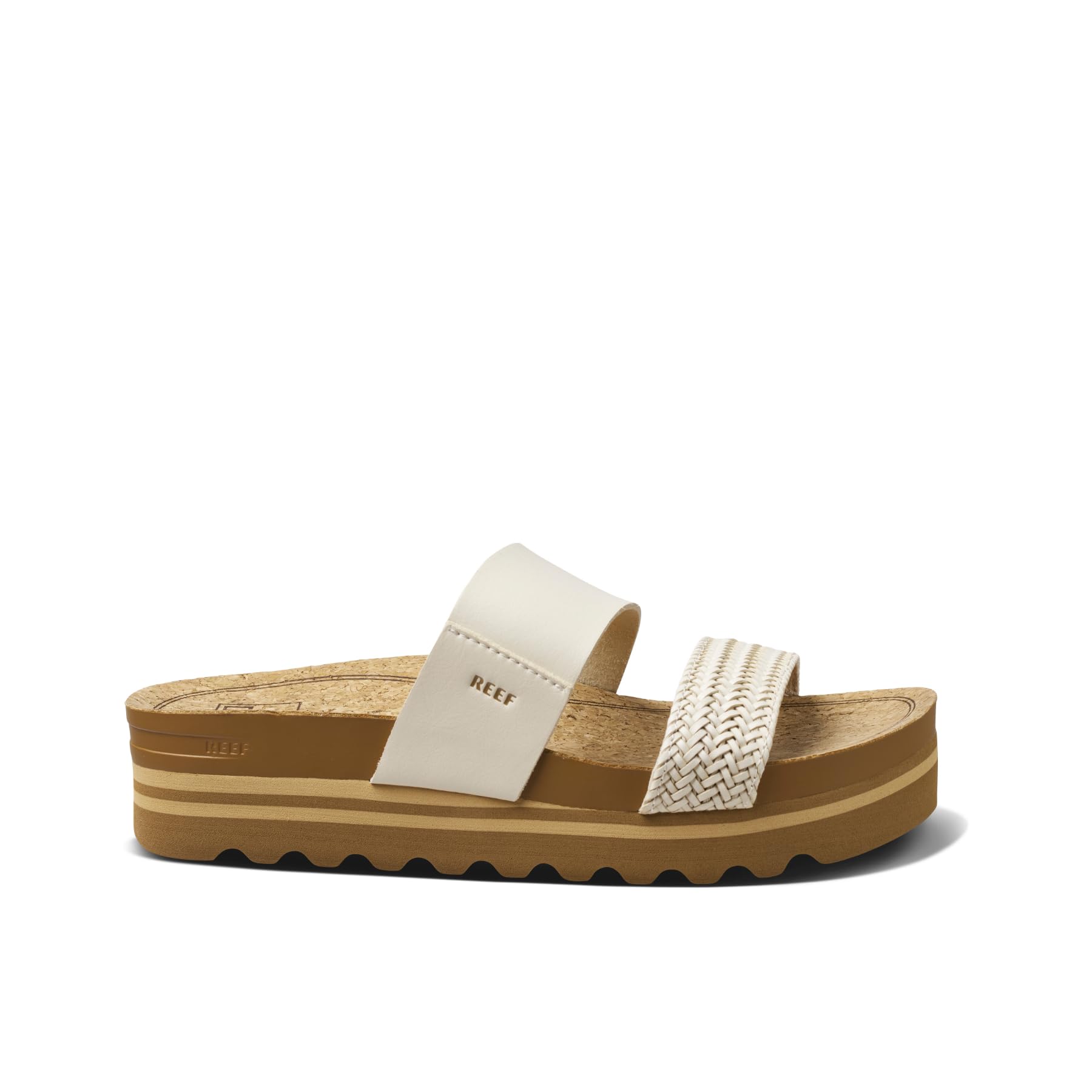 Reef Women's Cushion Vista Hi Sandal, Vintage, 6