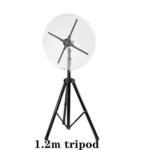 Missyou 3D Hologram Fan Stand with Multi-Function Base, Height 39.4 to 69 Inch, 150 Pounds Load-Bearing for A Variety of Hologram Fans