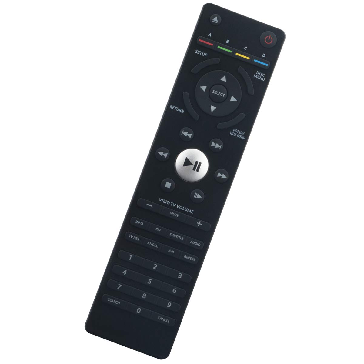VR7A Replacement Remote Control Applicable for Vizio Blu-ray DVD Player VBR220 VBR200W VBR210 VBR333 VBR334 VBR100 VBR110 VBR120 VBR231
