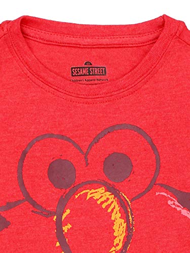 Sesame Street Elmo Boys’ T-Shirt for Infant and Toddler – Red