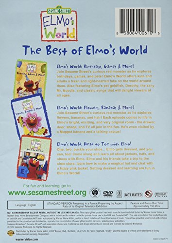 Sesame Street: The Best of Elmo's World - Volume 1 [DVD]