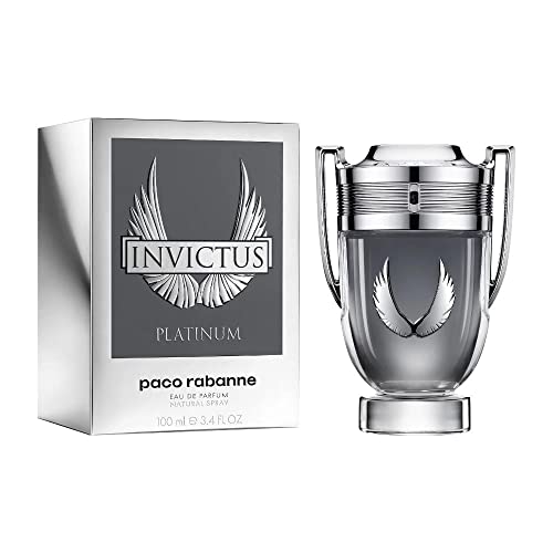 Paco Rabanne Invictus Platinum EDP For Men 3.4 Fl Oz