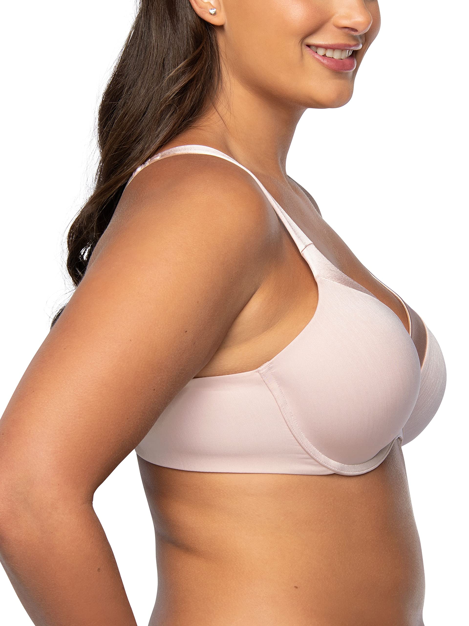 Vanity Fair Women's Illumination Full Figure Zoned-in Support Bra, Lightly Lined Cups up to DD, Underwire-Quartz, 36DD