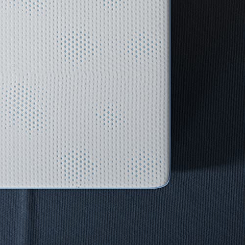 BedStory Extra Firm Mattress Topper Queen, 4 Inch Deep Sleep Memory Foam Mattress Topper for Pressure Relief, High-Density Foam Provides Extra Lumbar Support, 40 Days Trial