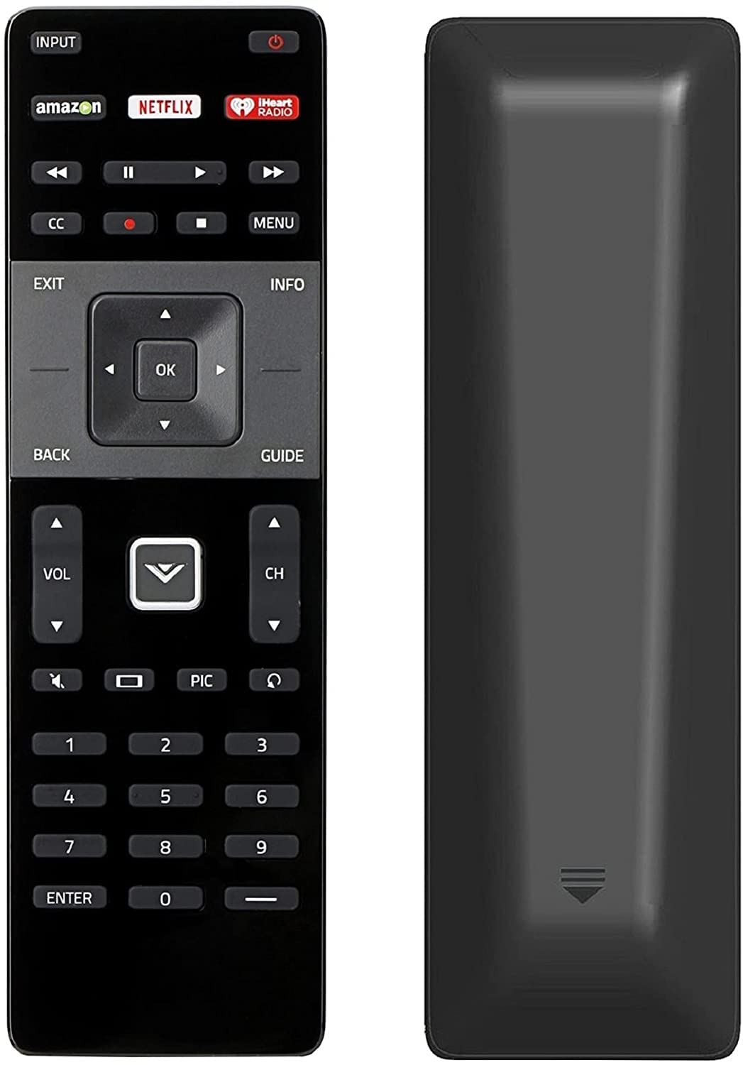 Universal XRT122 Replacement Remote fit for All VIZIO Smart TV D32-D1 D32H-D1 D32X-D1 D39H-D0 D40-D1 D40U-D1 D55U-D1 D58U-D3 D60-D3 D65U-D2 E32-C1 E32H-C1 E40-C2 E40X-C2 E43-C2 E48-C2 E50-C1 D40F-E1