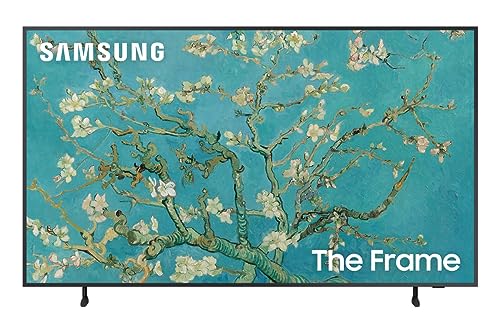 SAMSUNG QN55LS03BAFXZA 55" The Frame 4K UltraHD Smart QLED TV with a Sanus SA-IWB17-W1 17" TV Media in-Wall Box (2022)(USED)