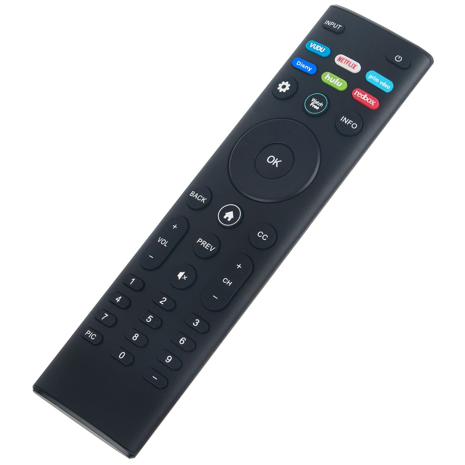 XRT140L Remote Control Replacement fit for VIZIO Smart TV D43F-J04 D32F4-J01 D24F-J09 D40F-J09 D24F4-J01 D32H-J09 D24H-J09 D32F-J04 M50Q7-H1 M65Q8-H1 M55Q8-H1 OLED65-H1 P65Q9-H1 OLED55-H1 M55Q7-H1