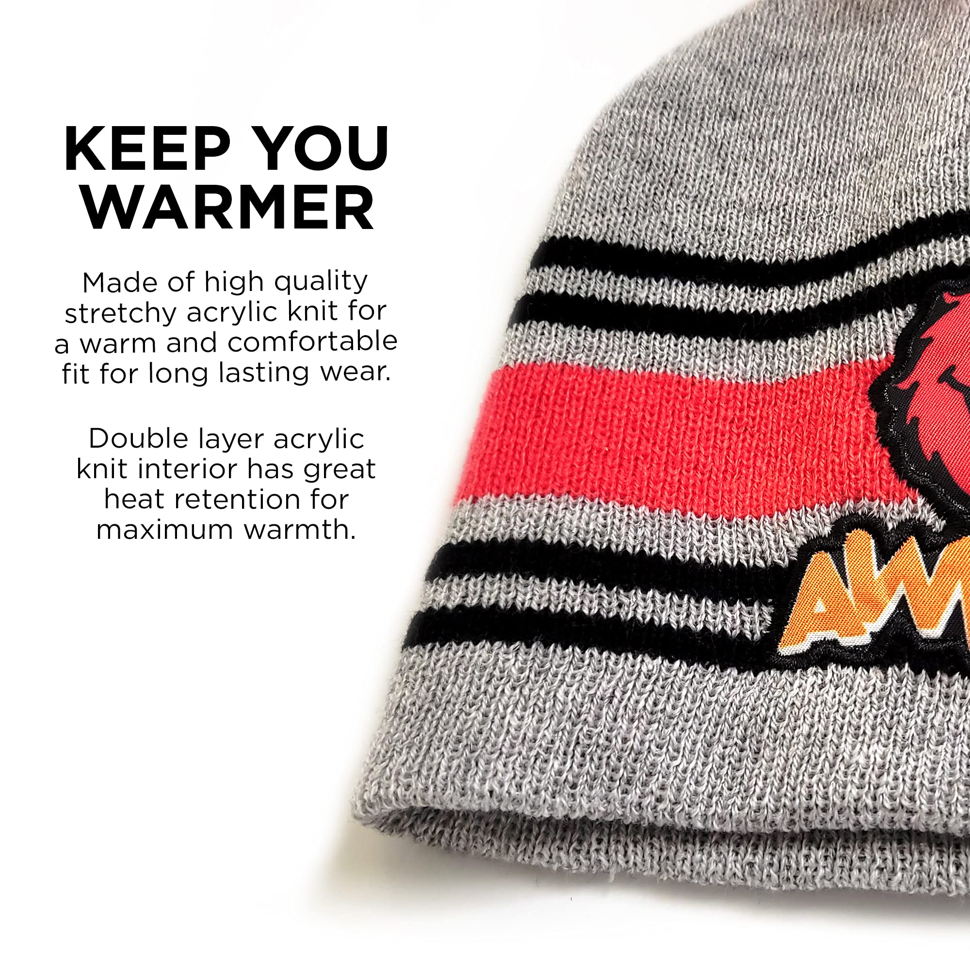 Sesame Street Boys Toddler Winter Hat, Scarf & Mittens Set, Elmo Beanie For Ages 2-4