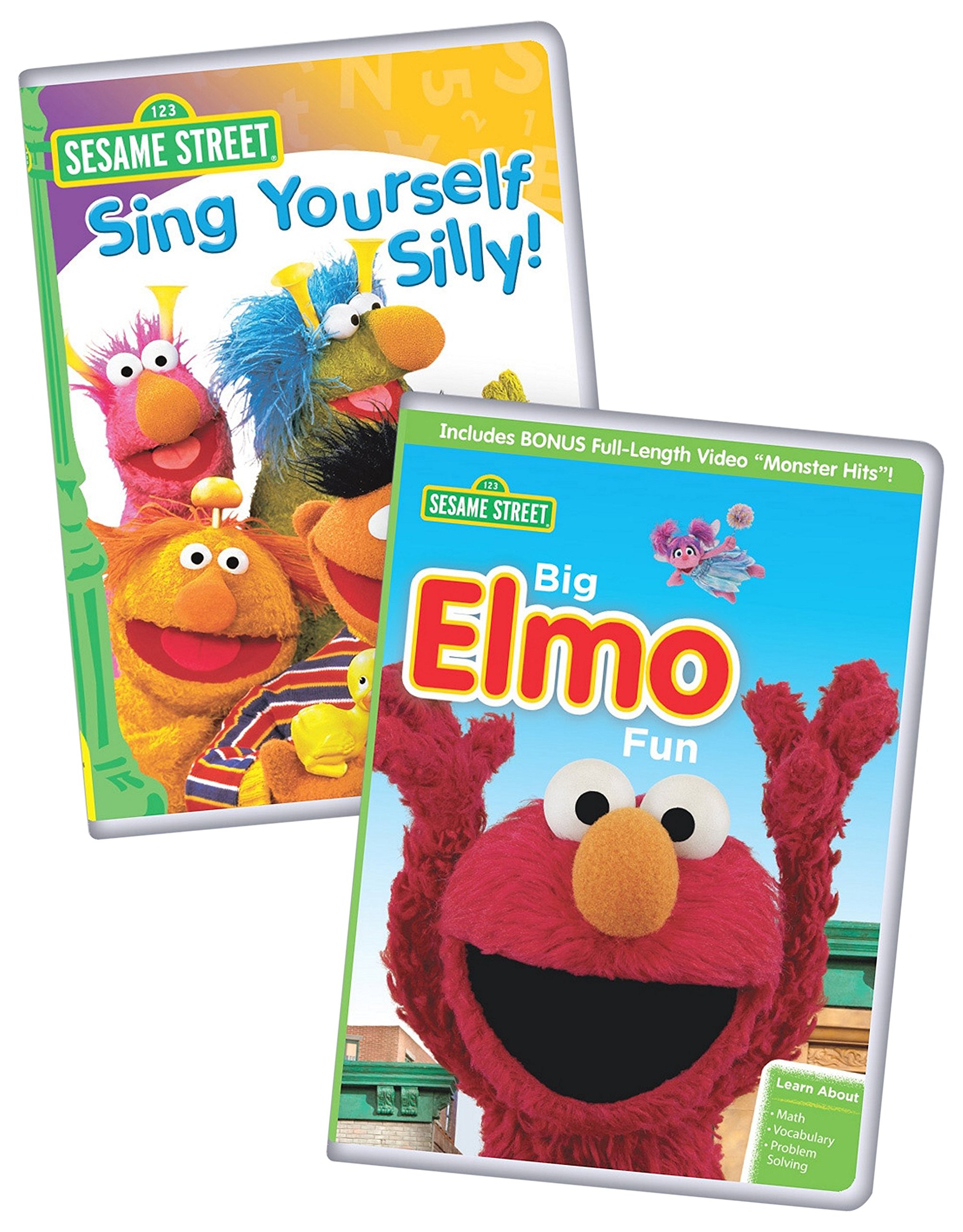 Sesame Street Double Feature: Big Elmo Fun / Sing Yourself Silly! [DVD]