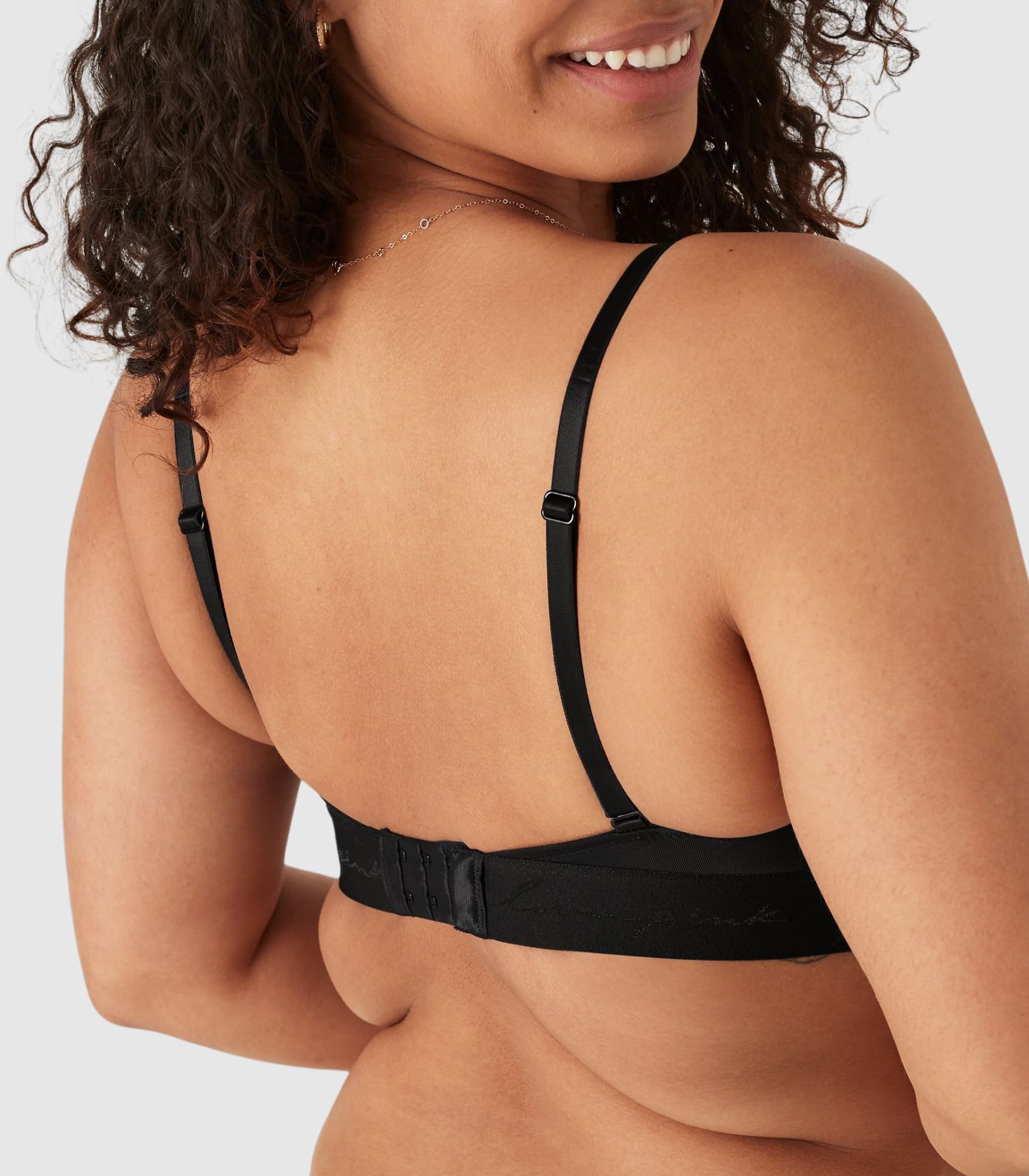 Victoria's Secret Pink Wear Everywhere Wireless T Shirt Bra, Lightly Lined, Smoothing, Bras for Women, Black (36D)