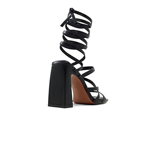 Call It Spring Women's Carolyna Heeled Sandal, Black, 8