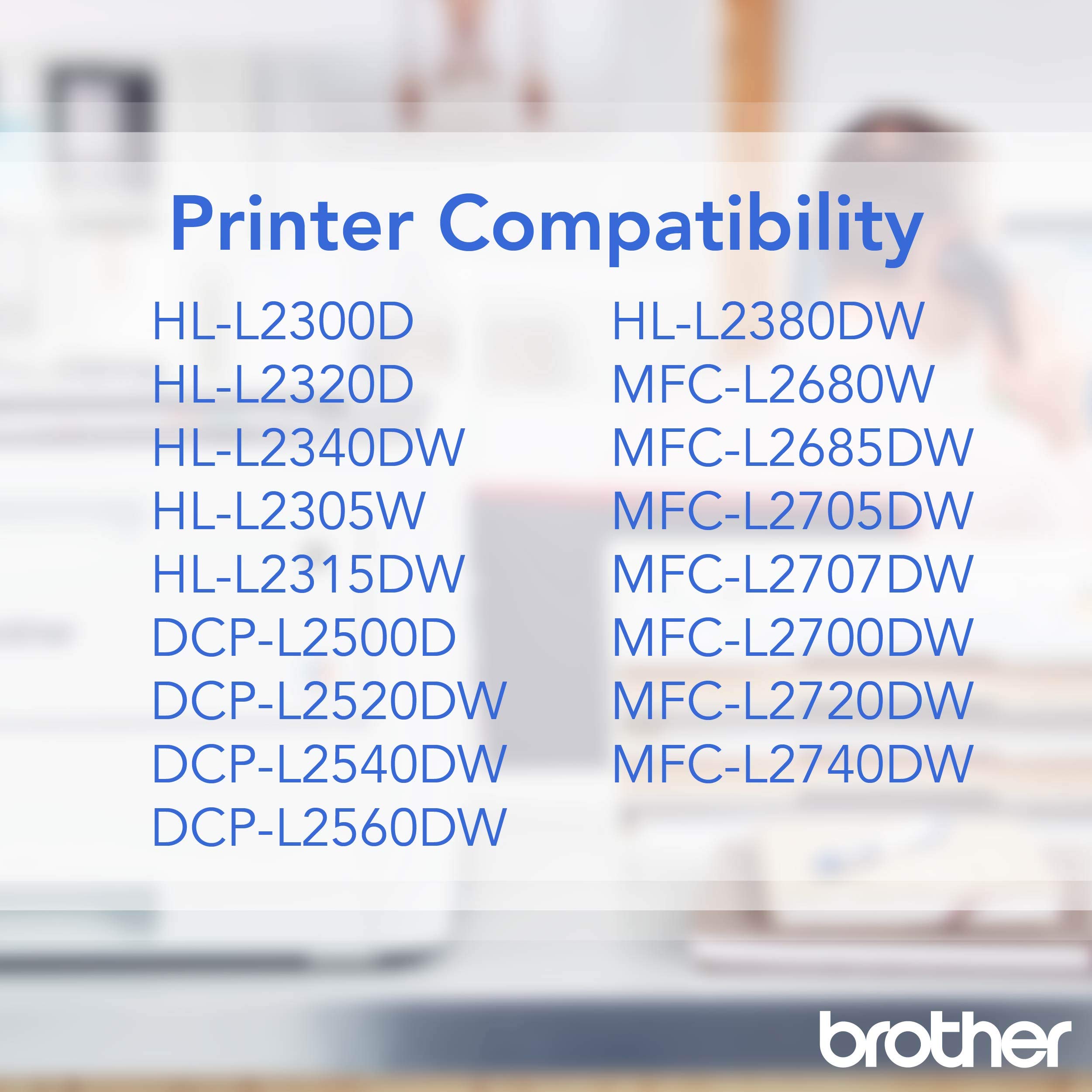 Brother TN660 (TN-660) High Yield Black Toner Cartridge, 3-Pack