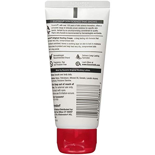 Eucerin Original Healing Enriched Creme 2 oz (Pack of 2)