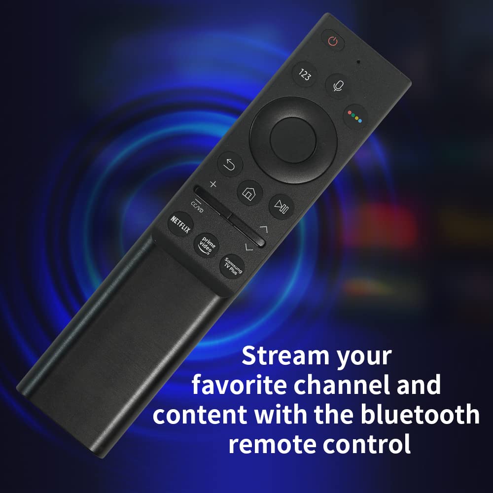 BN59-01363A Replacement Remote Control for Samsung Smart TV, with Magic Voice, Fit for Samsung Smart TV QLED 4K 8K UHD,NEO QLED,Crystal UHD 4K,Quantum HDR,QN UE UN and MU Series (BN59-01363A)