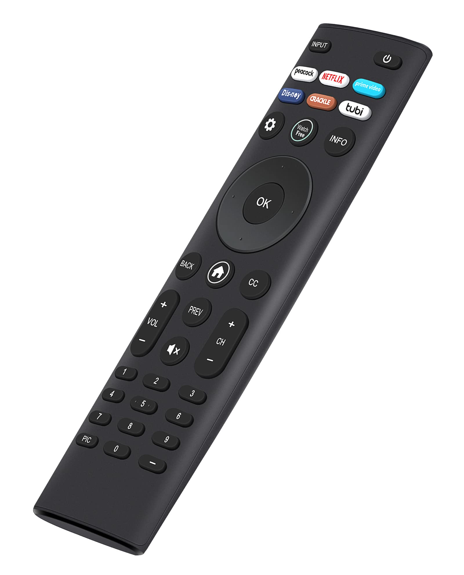 XRT140 Replace Remote Control fit for VIZIO D Series LED Smart TV D40f-J09 D43f-J04 D32f4-J01 D32f-J04 D32h-J09 D24f4-J01 D24h-J09 D24f-J09 (V3)