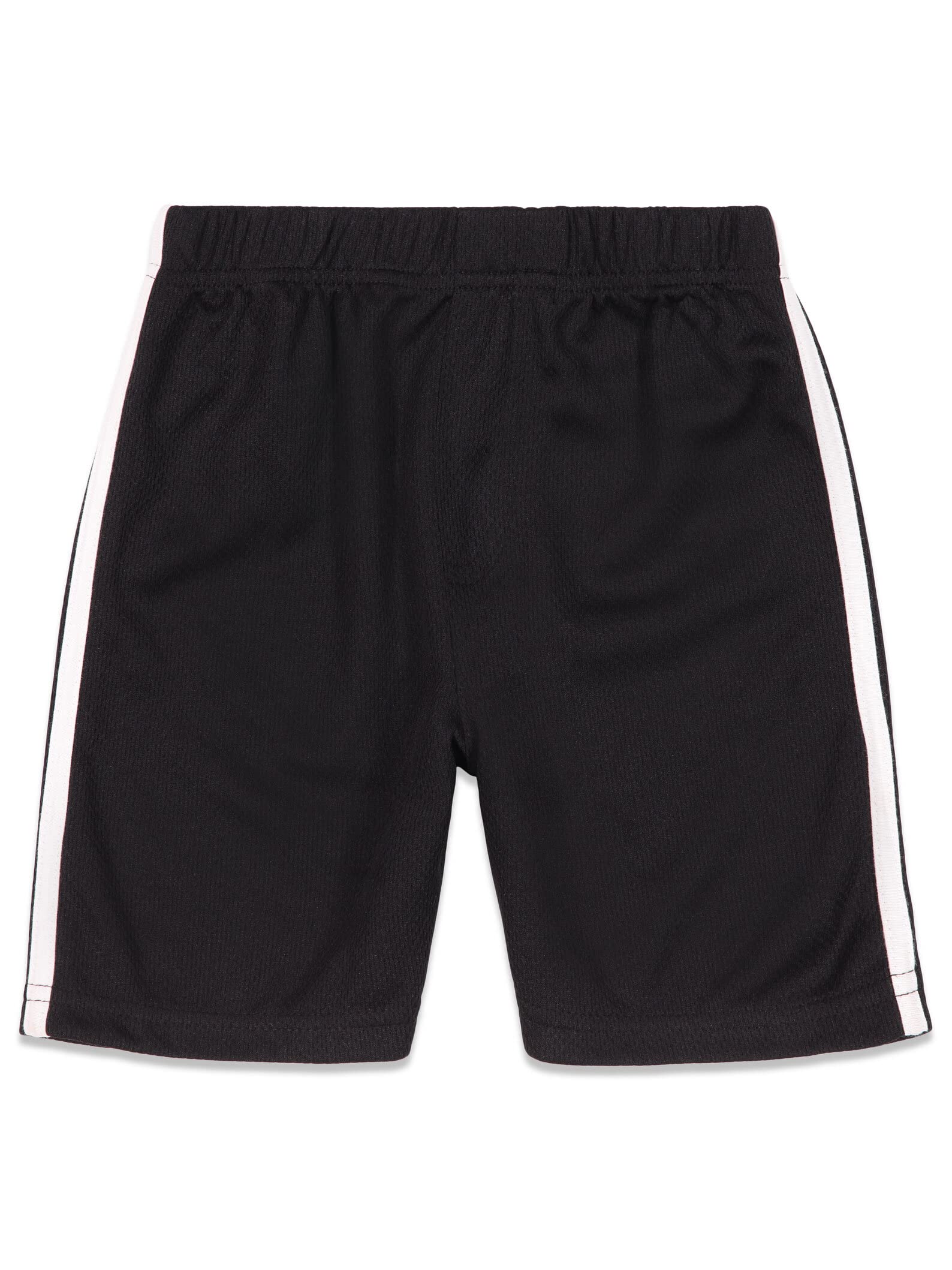 Disney Pixar Cars Lightning McQueen Little Boys T-Shirt Mesh Shorts Set Black/Red 6