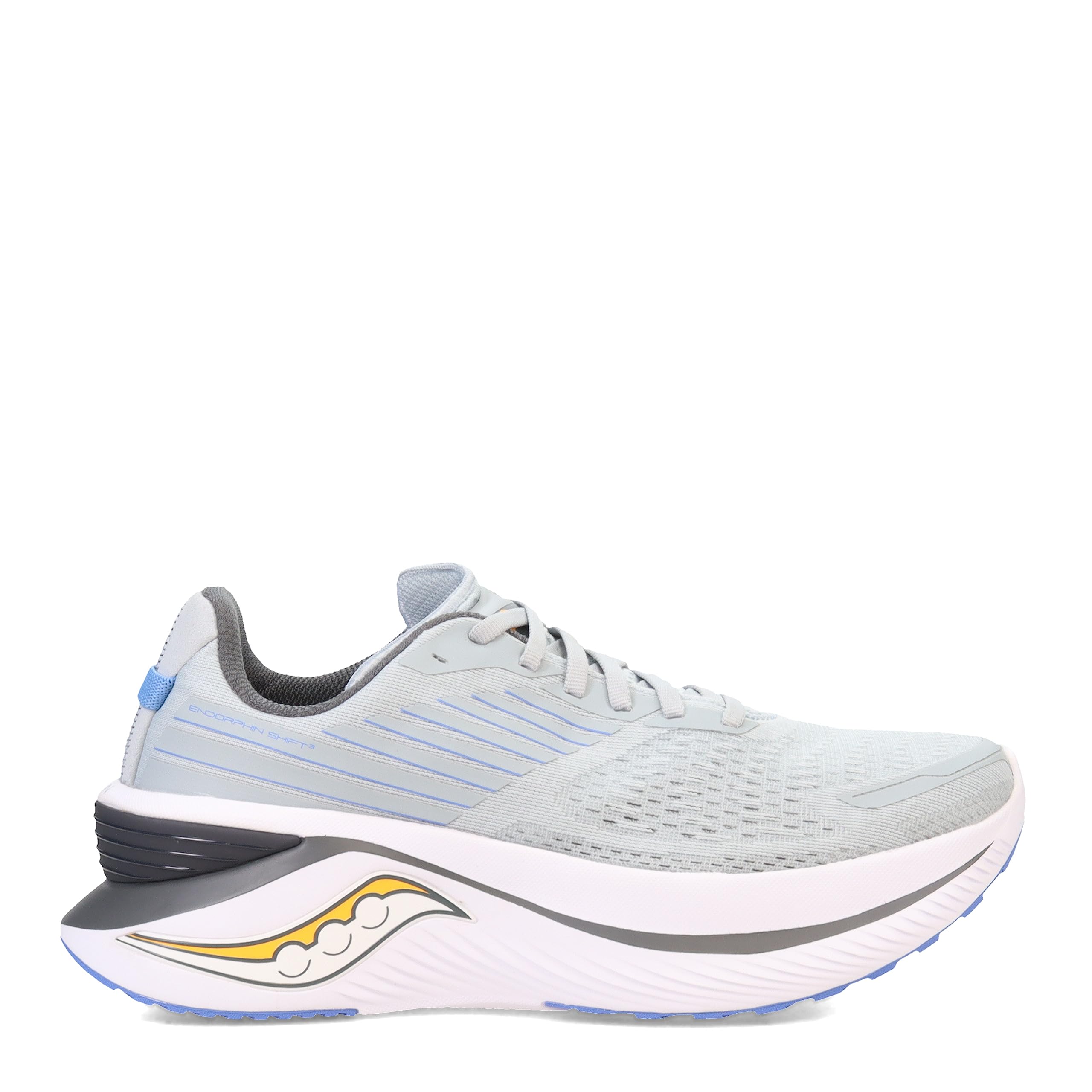 Saucony Women's Endorphin Shift 3 Running Shoe, Granite/Horizon, 8