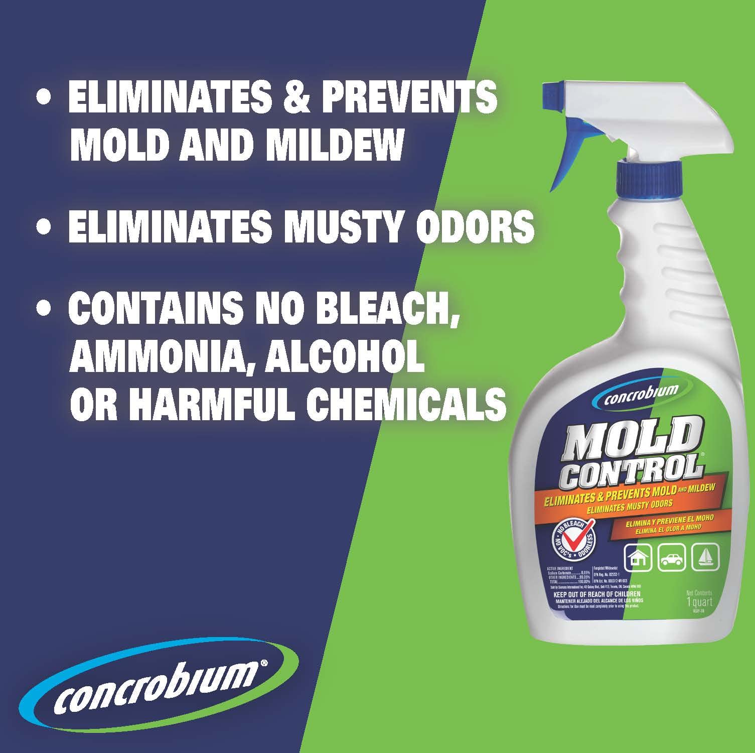 Concrobium 25326 Mold Control Spray, 32 oz