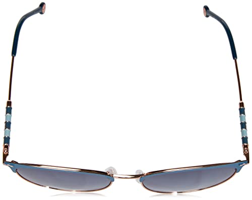Carolina Herrera Gradient Dark Green Square Ladies Sunglasses CH 0037/S 0PEF 08 58