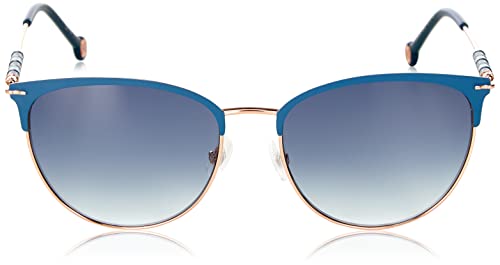 Carolina Herrera Gradient Dark Green Square Ladies Sunglasses CH 0037/S 0PEF 08 58