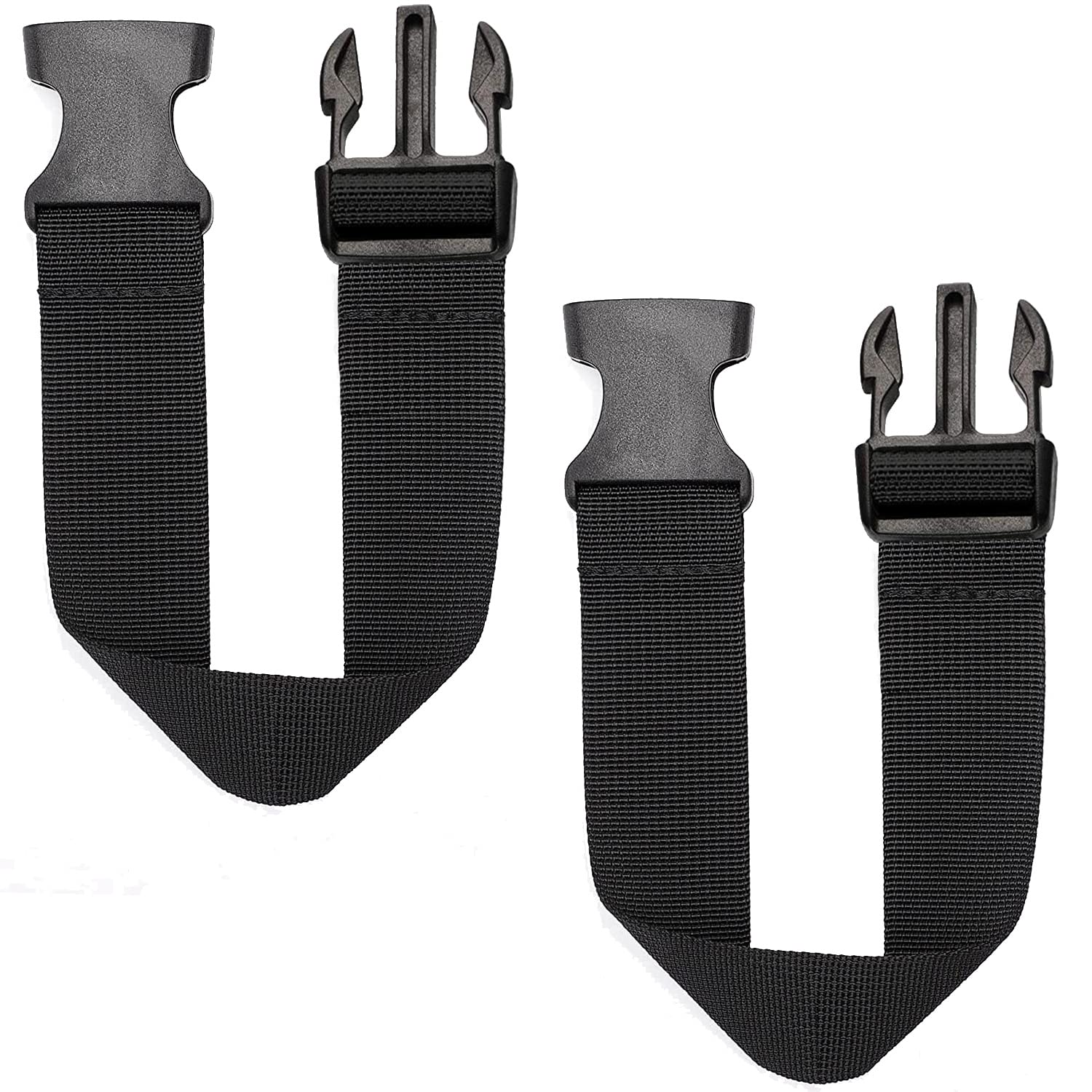 AiRunTech Extender Belt Adjustable Strap for Waterproof Fanny Pack/Pouch M 5"(2 Pack)