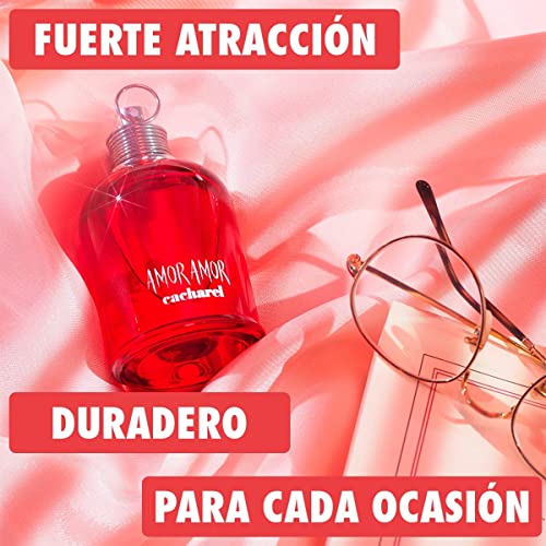 Cacharel Amor Amor Eau de Toilette Spray Perfume for Women - Blackcurrant, Lily of the Valley & Vanilla Fragrance