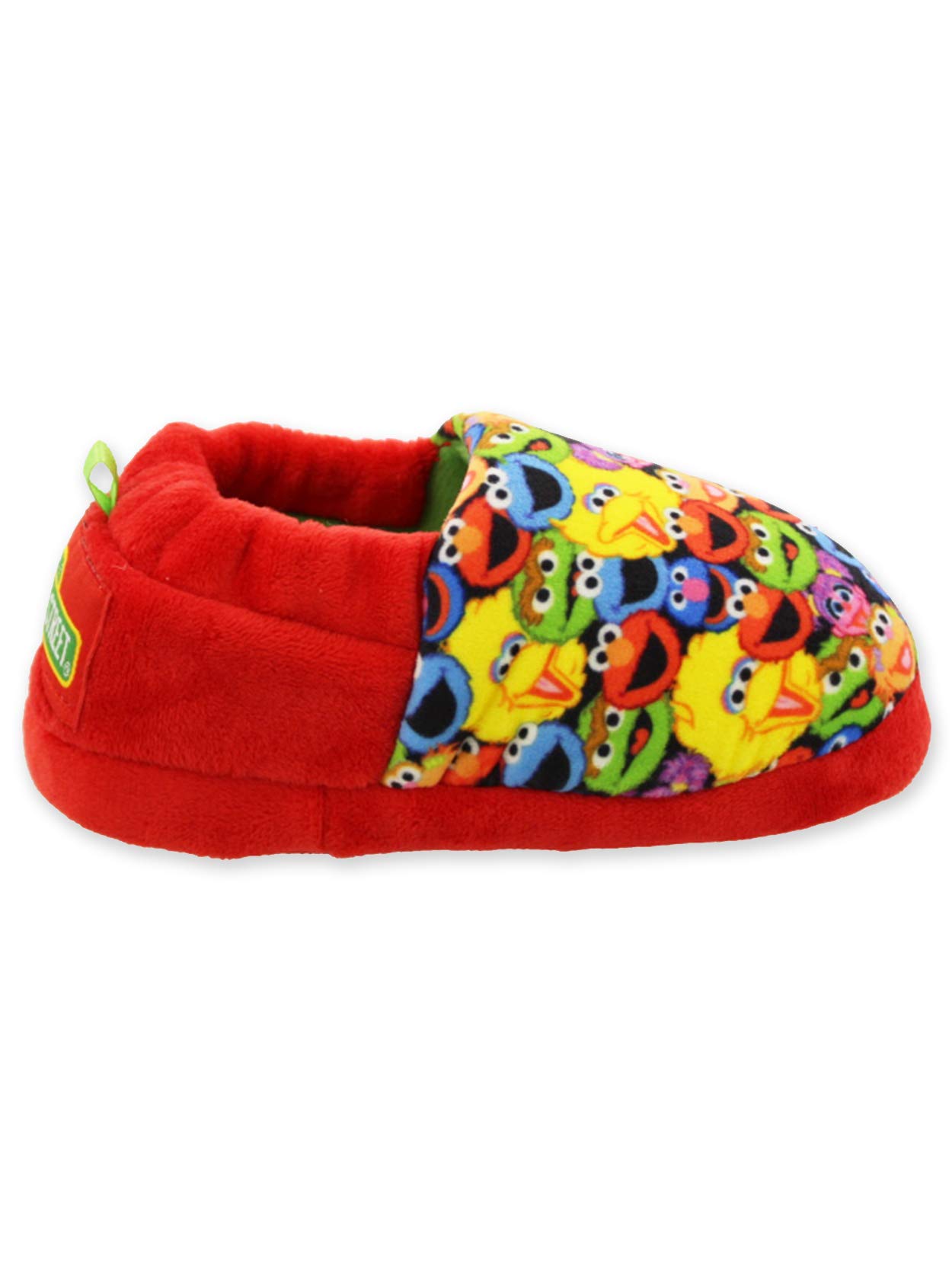 Sesame Street Elmo Boys Girls Aline Slippers with Indoor/Outdoor Sole (7-8 M US Toddler, Multi)