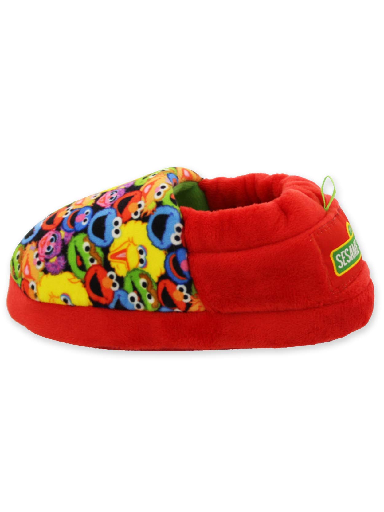 Sesame Street Elmo Boys Girls Aline Slippers with Indoor/Outdoor Sole (7-8 M US Toddler, Multi)