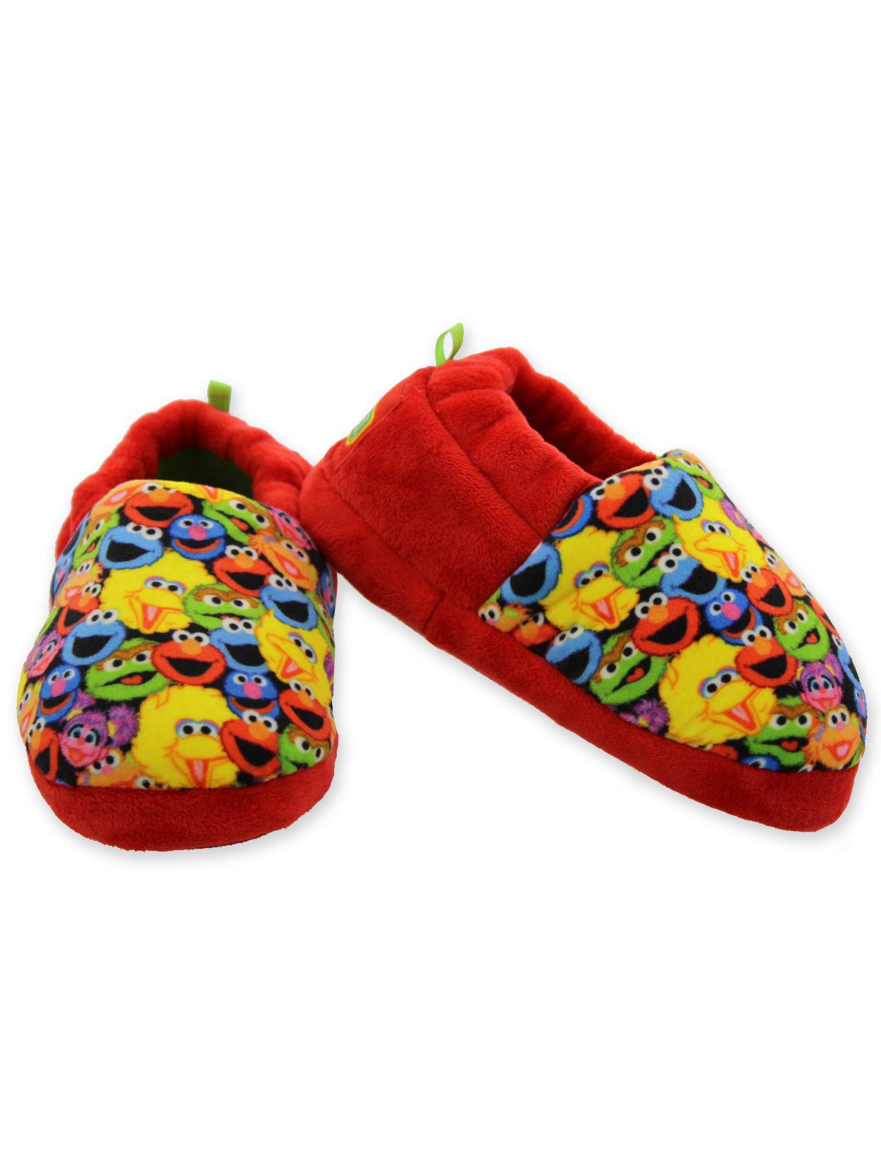 Sesame Street Elmo Boys Girls Aline Slippers with Indoor/Outdoor Sole (7-8 M US Toddler, Multi)