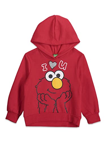 Sesame Street Elmo Toddler Girls Fleece Hoodie & Leggings Elmo 2T
