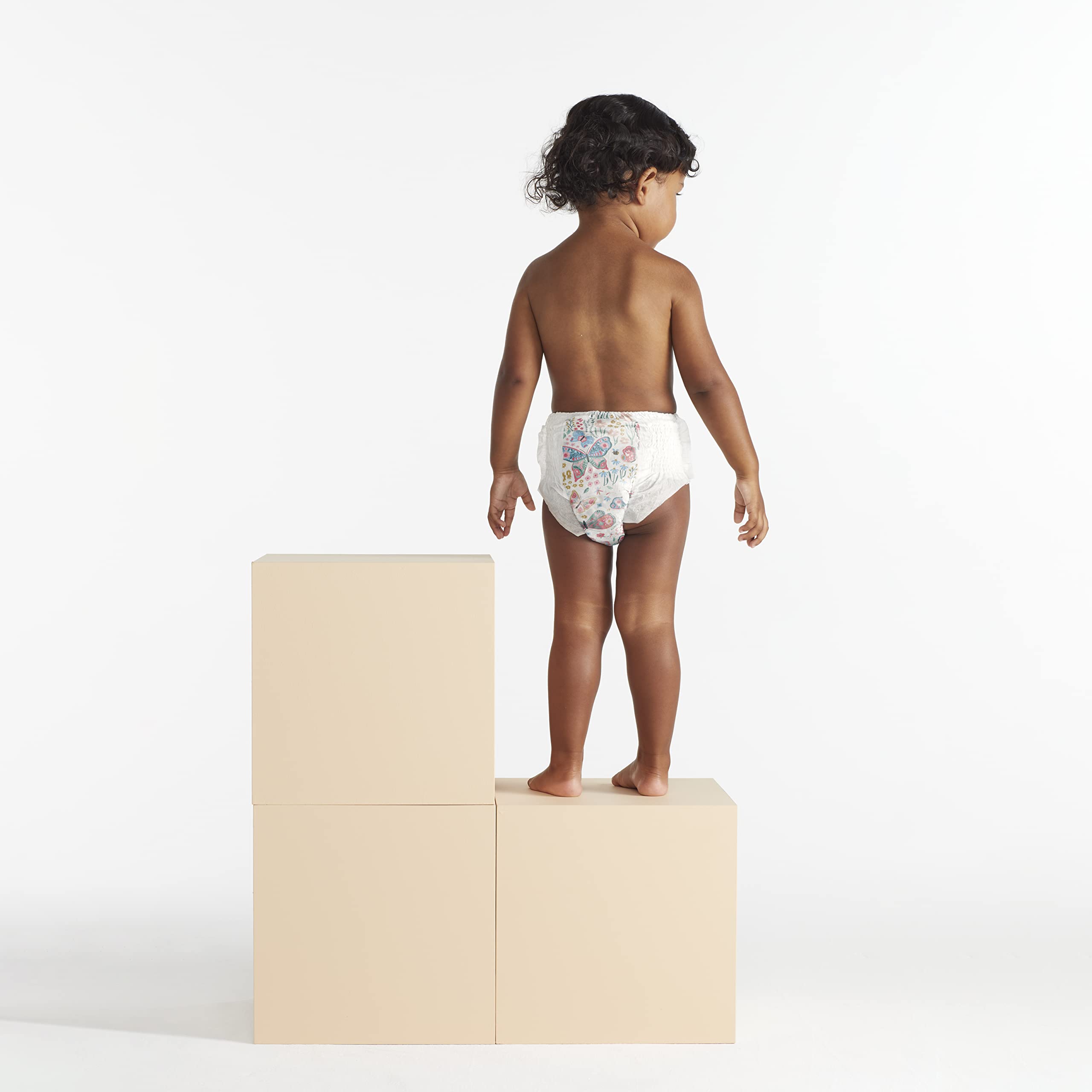 The Honest Company Clean Conscious Training Pants | Plant-Based, Sustainable Diapers | Magical Moments + Butterfly Kisses | Size 2T/3T (34- lbs), 78 Count