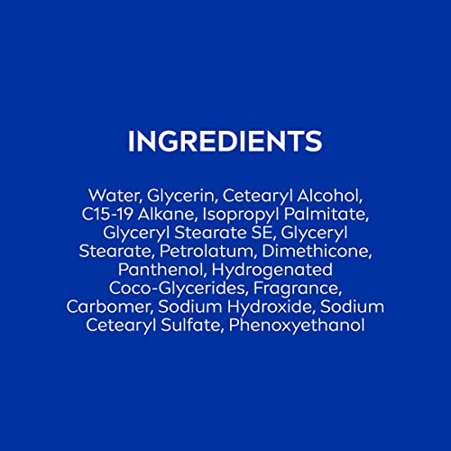 NIVEA Intense Healing Body Lotion, 72 Hour Moisture for Dry to Very Dry Skin, Body Lotion for Dry Skin, 16.9 Fl Oz Pump Bottle