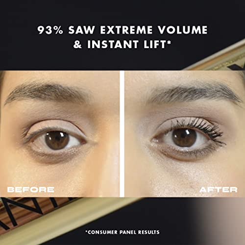 Milani Highly Rated Anti-Gravity Black Mascara with Castor Oil and Molded Hourglass Shaped Brush & Milani Highly Rated Lash and Brow Enhancing Growth Serum