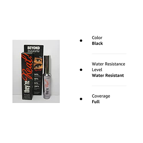 Benefit Cosmetics They're Real! Mascara Full Size,Black, 0.3 Oz