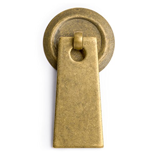 Hardware Philosophy Single Leaf Pulls 2 Inches - Set of 2 - Architectural, Interior Design, Furniture Cabinet Customization Hardware
